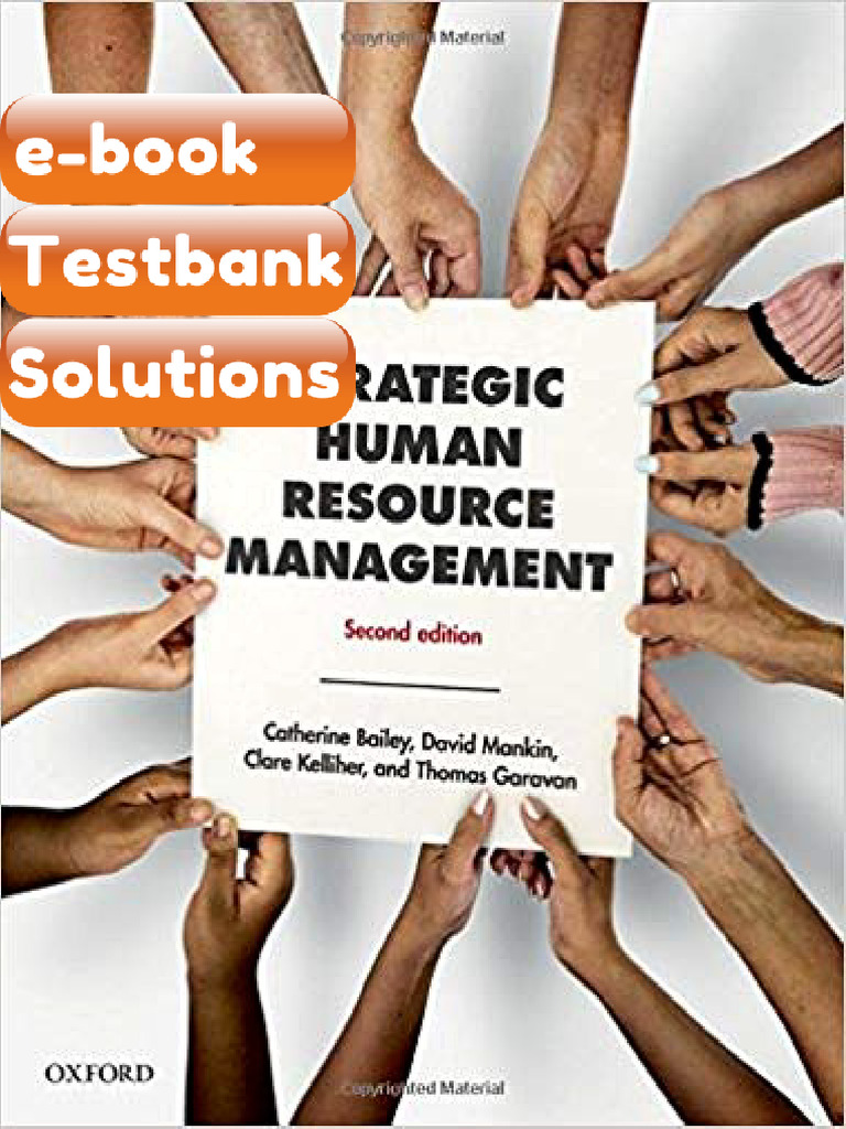 Testbank Strategic Human Resource Management 2nd Edition by Catherine ...