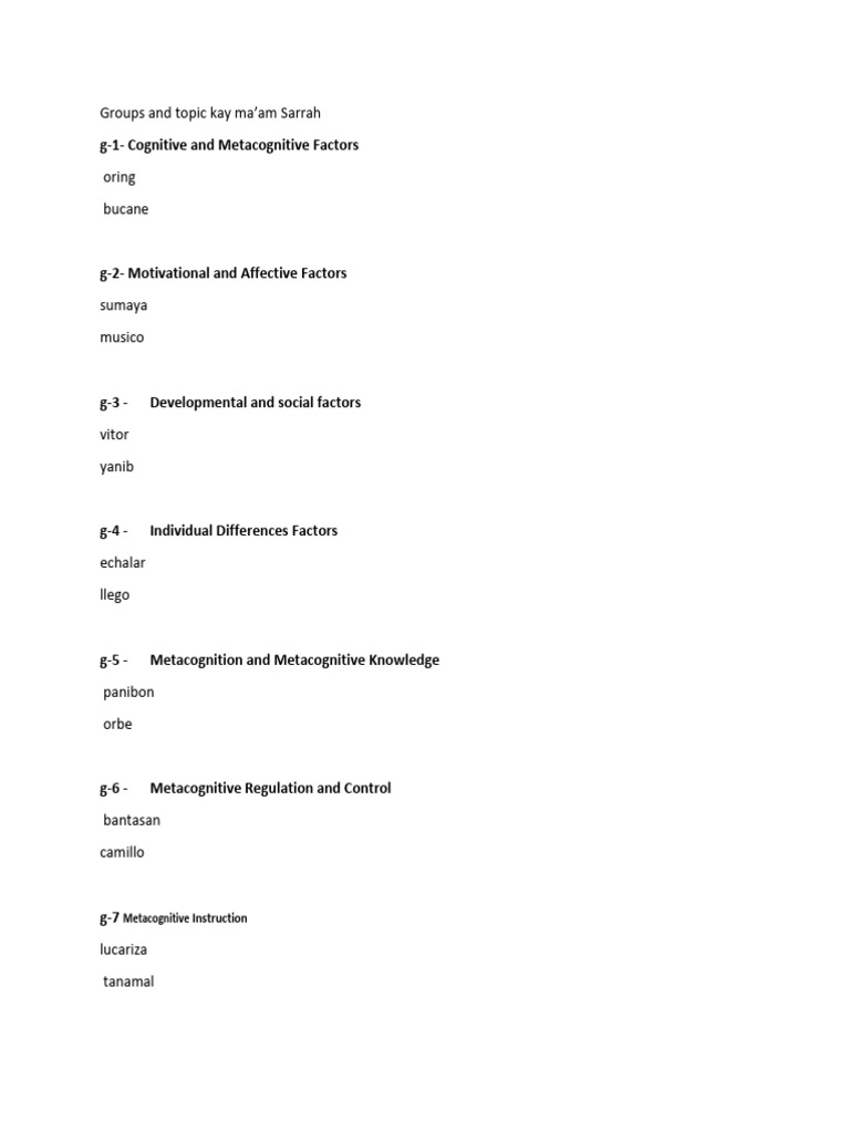 Topics Kay Maam Sarrah | PDF