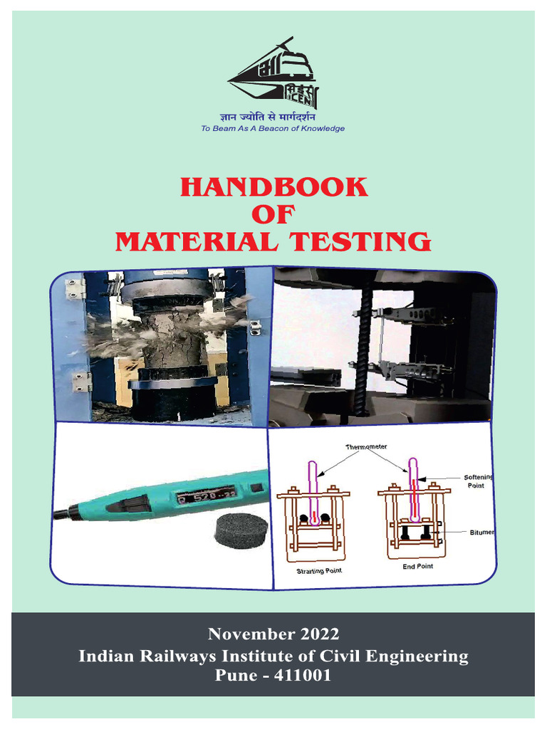 Hand Book of Materials Testing | PDF
