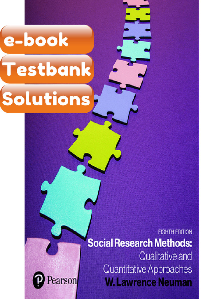 Testbank Social Research Methods Qualitative and Quantitative ...