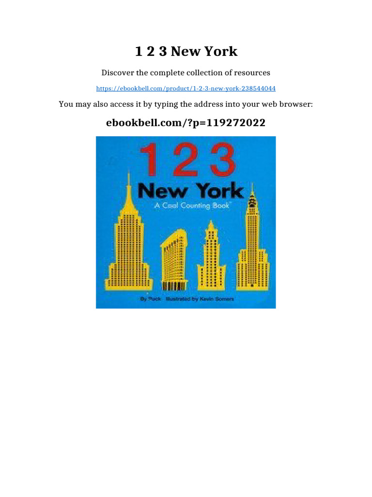 1 2 3 New York Available Full Chapters | PDF | Millennials | Coral Reef