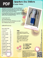 Free Izzy Teddy Bear Knitting Pattern | PDF | Home & Garden