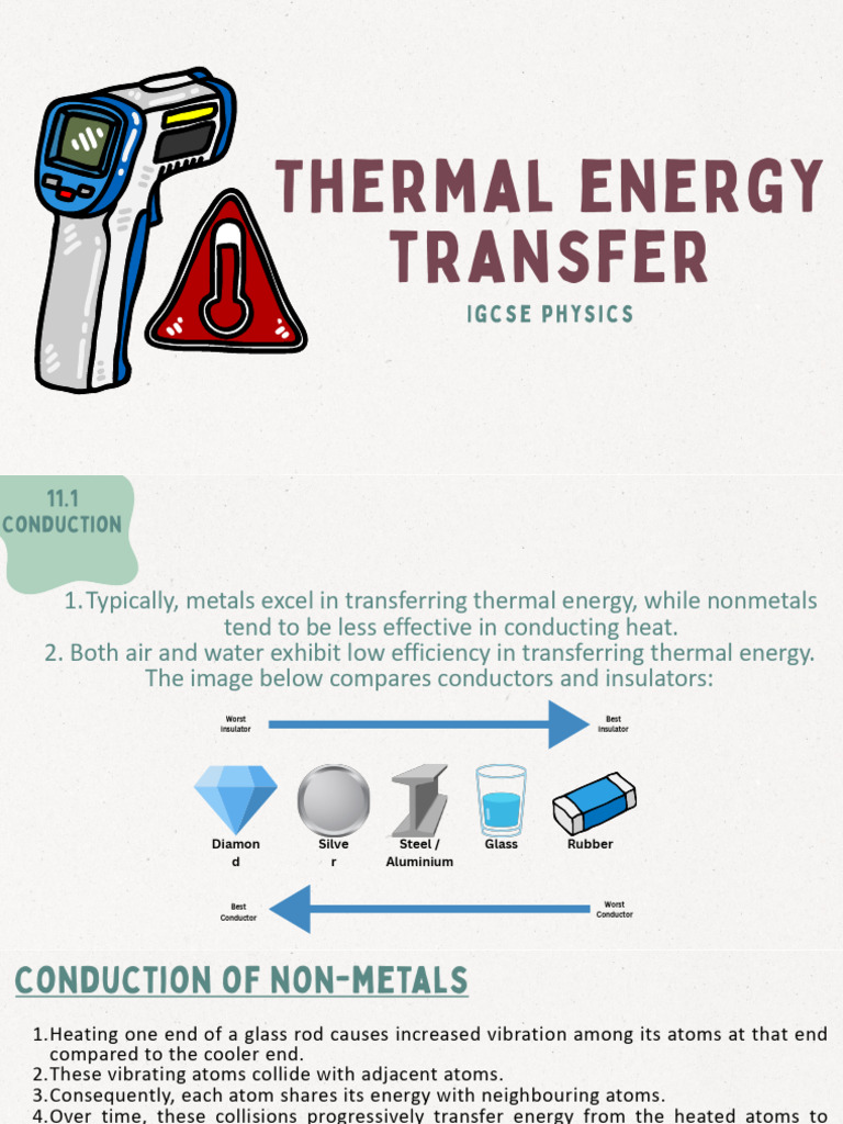11 Thermal Energy Transfers | PDF | Building Insulation | Heat Transfer