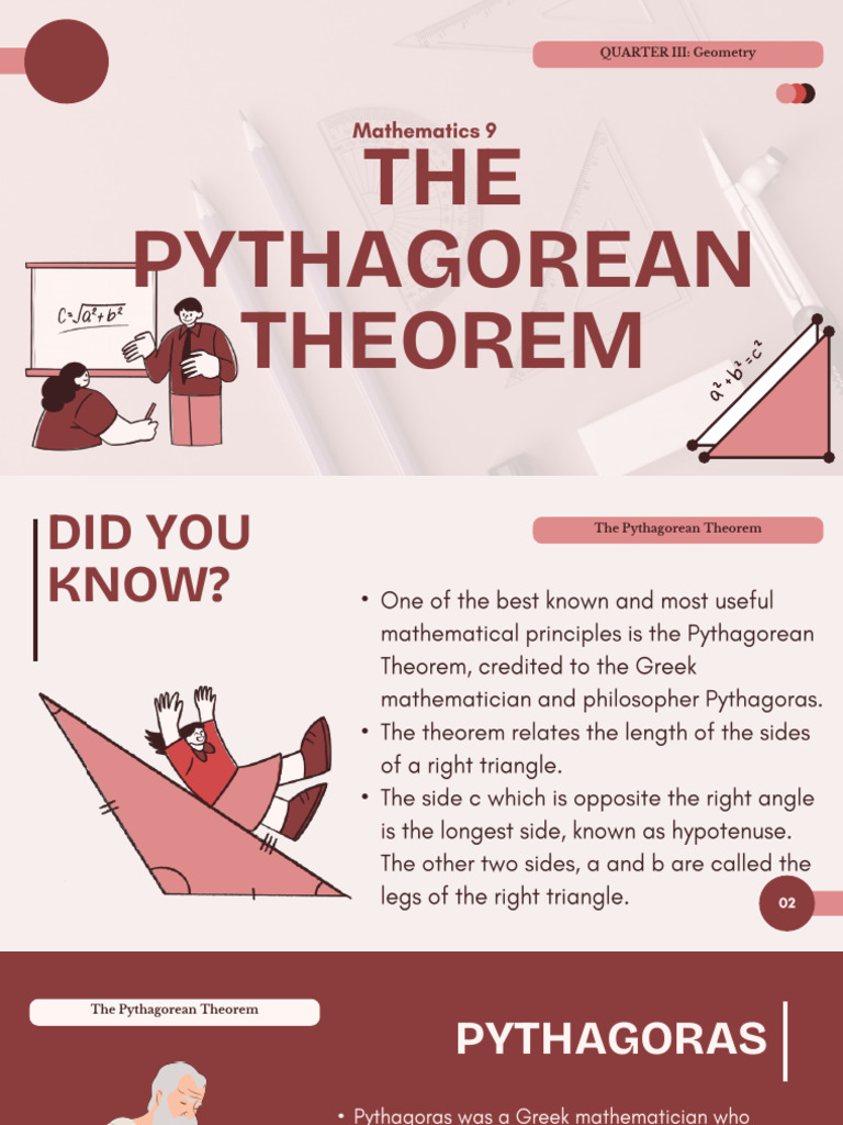 The Pythagorean Theorem | PDF