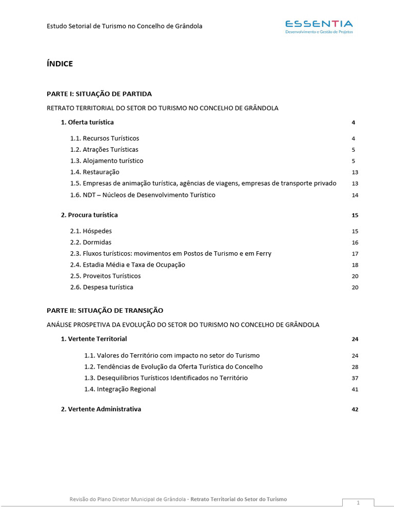 Estudo Setorial Do Turismo | PDF | Turismo