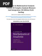 Real Analysis 3rd Edition | PDF