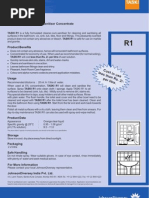 Taski Chemical Dilutation Chart | PDF