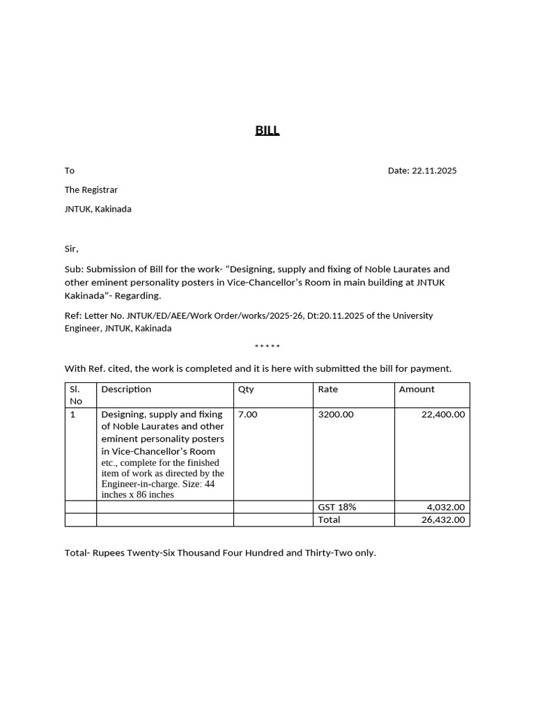 Bill | PDF