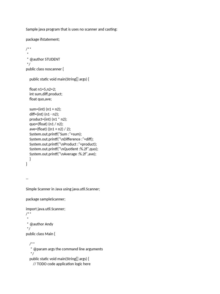 To Format Float in JOptionPane | PDF | Computer Science | Systems ...