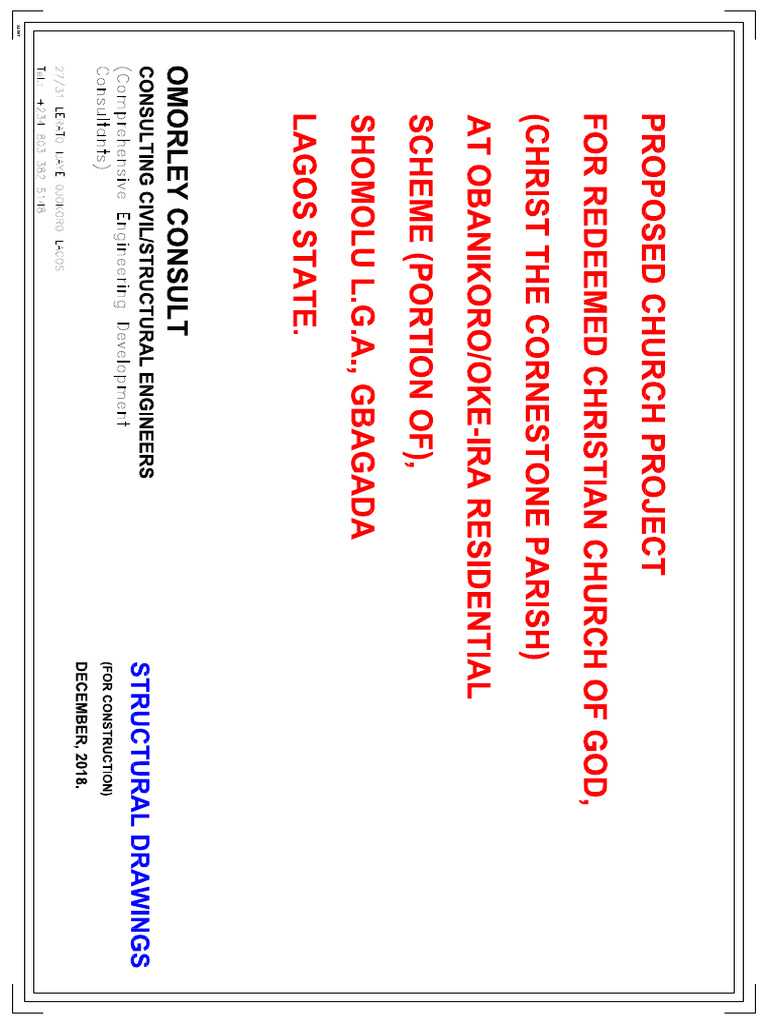 Outstanding Structural Engineering Drawings | PDF