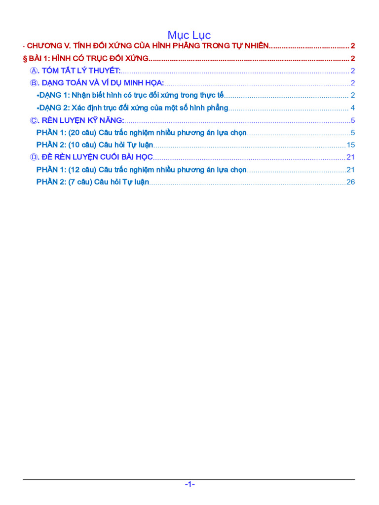 c5 Doi Xung | PDF