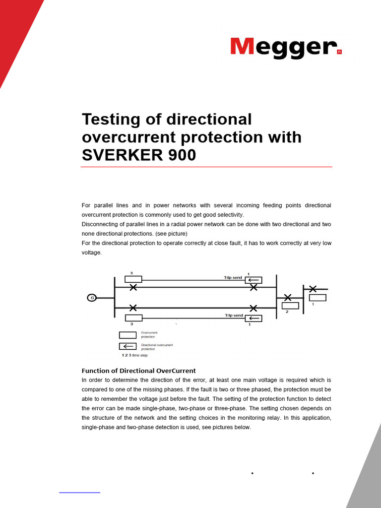 SVERKER 900 Directional Overcurrent Protection | PDF | Manufactured ...