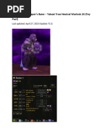 Deepwoken Build Creator Overview | PDF