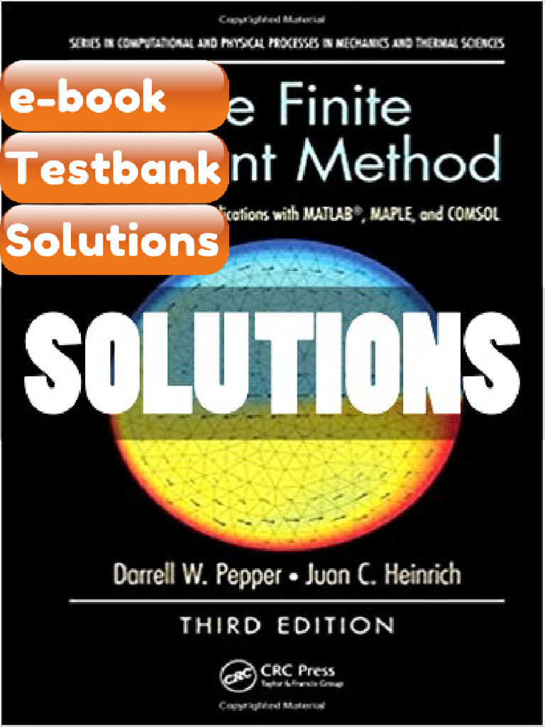 Testbank Finite Element Method Basic Concepts and Applications With ...