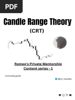 Candle Range Theory Trading Guide | PDF