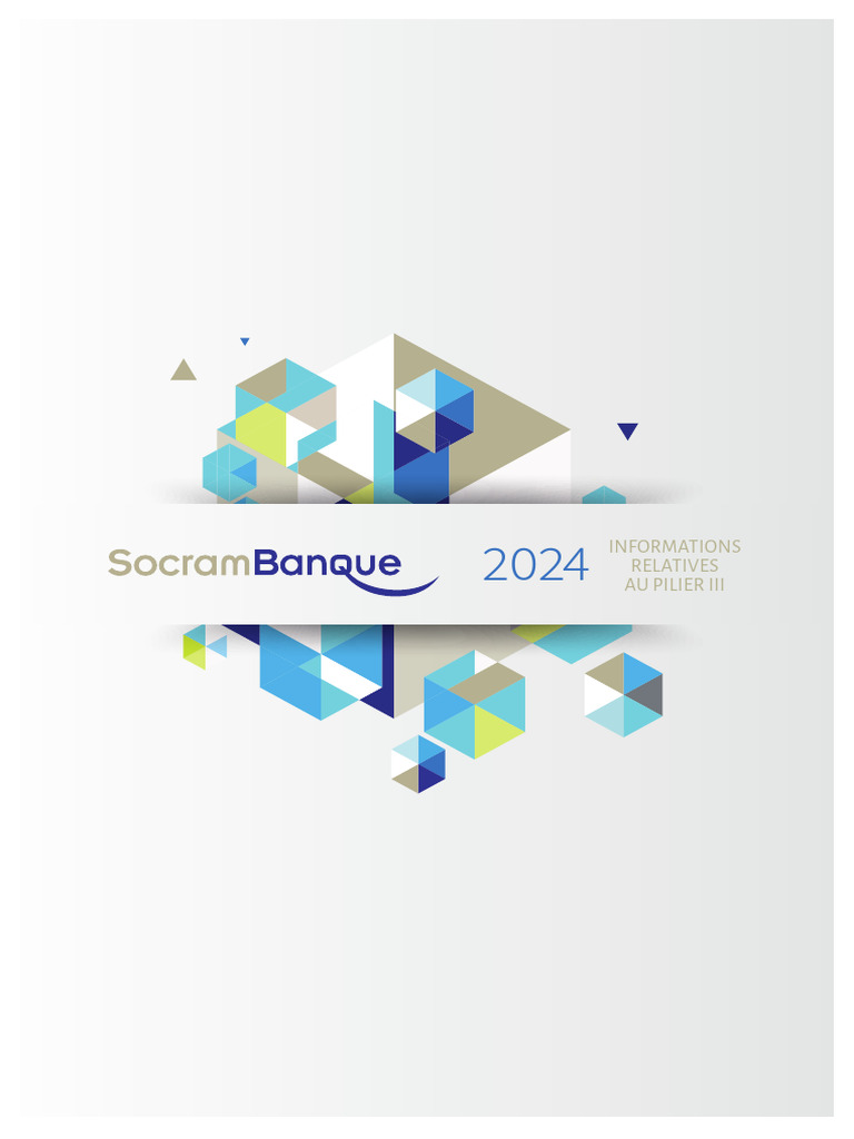Socram Banque Rapport 2024 Pilier 3 | PDF | Banques | Conformité