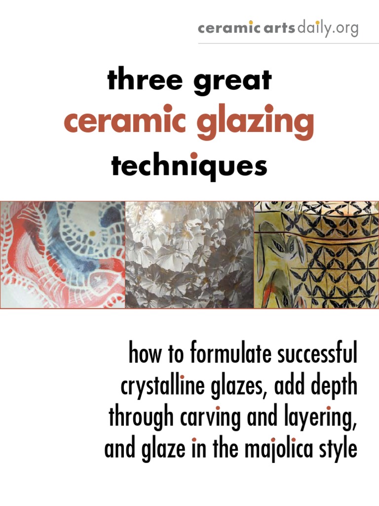 Glazing Techniques New | PDF | Pottery | Ceramics