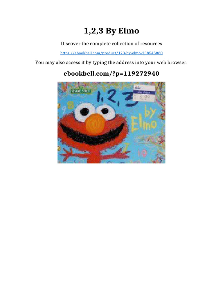 1,2,3 by Elmo Updated 2025 | PDF | Intellectual Property