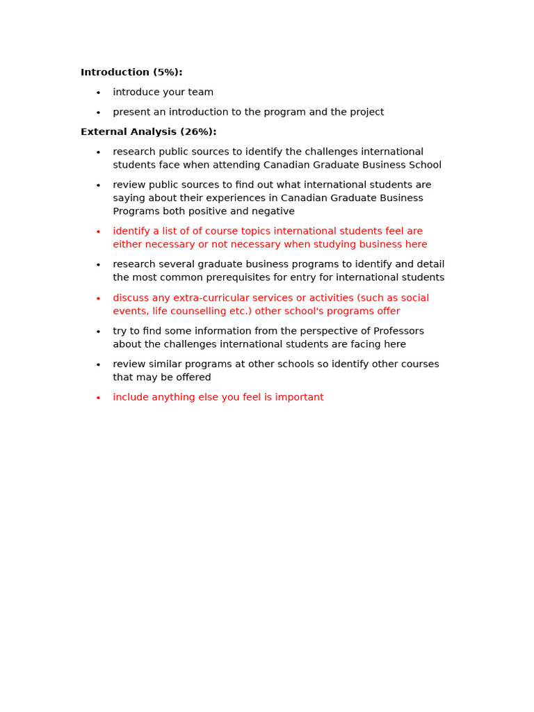 External Analysis | PDF