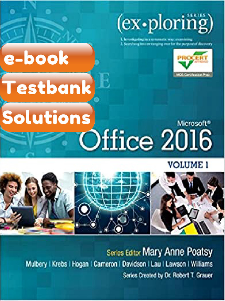 Exploring Microsoft Office 2016 Volume 1 Exploring for Office 2016 ...