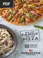 Panarottis Takeaway Menu 2024 | PDF | Sausage | Pizza