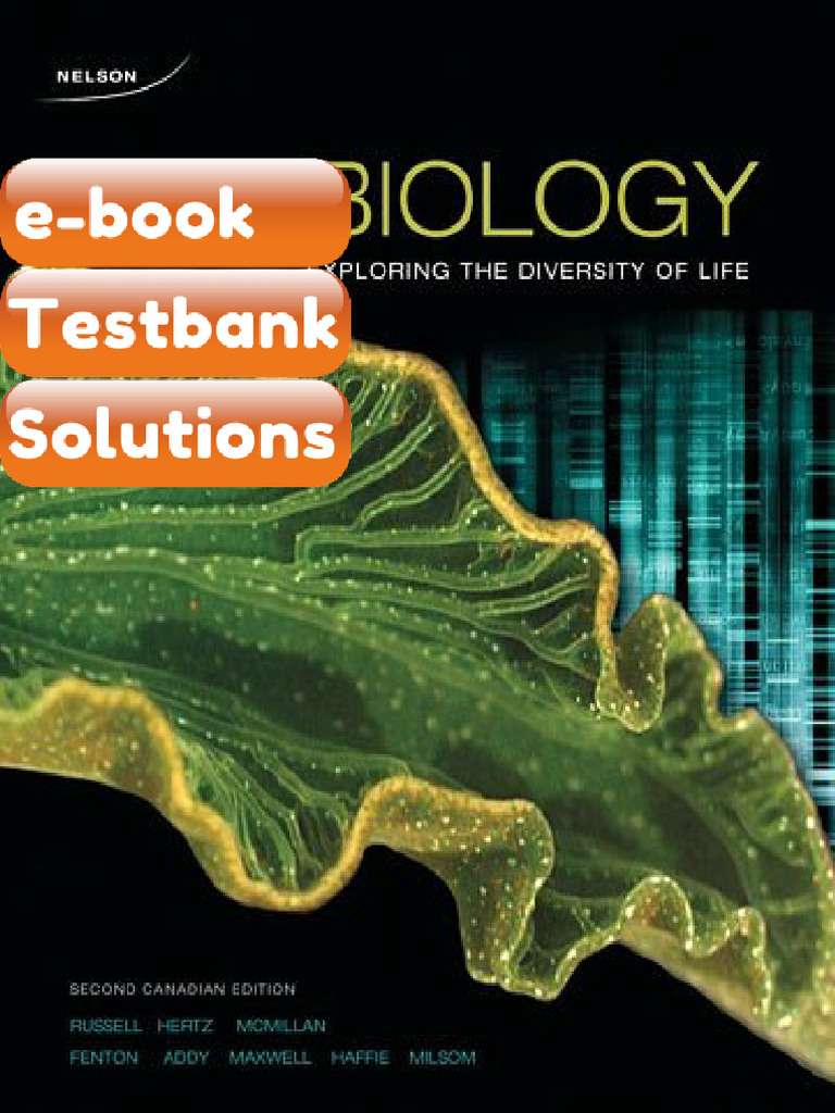 Testbank For Biology Exploring The Diversity of Life 2nd Edition | PDF ...