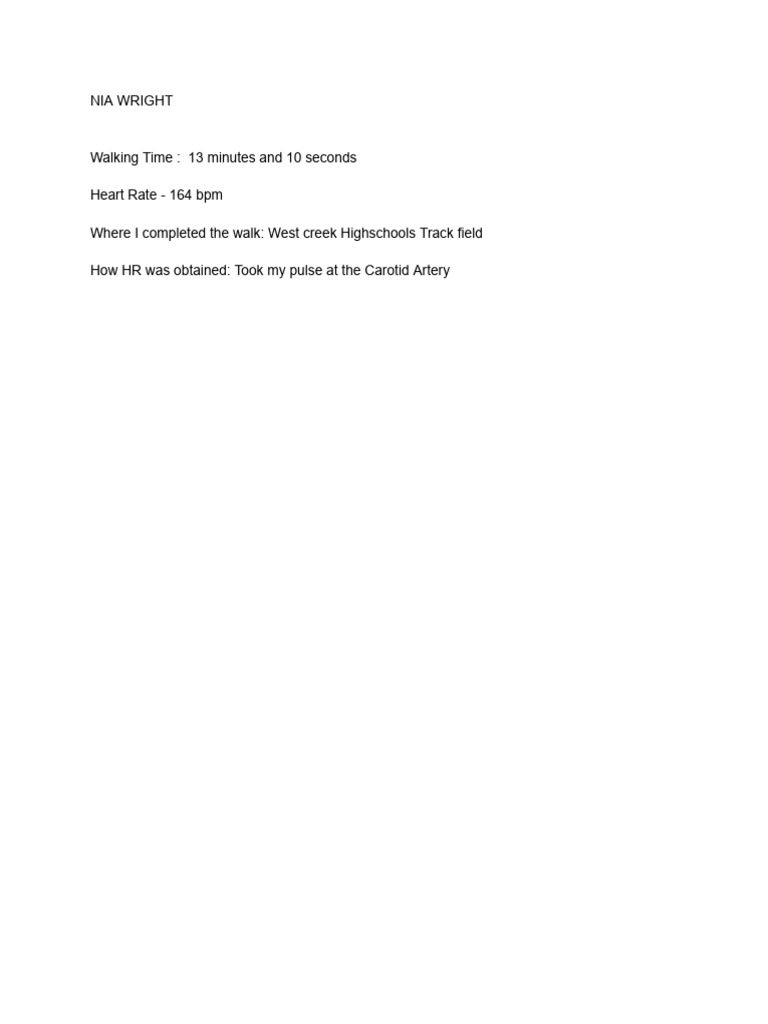 Walking | PDF