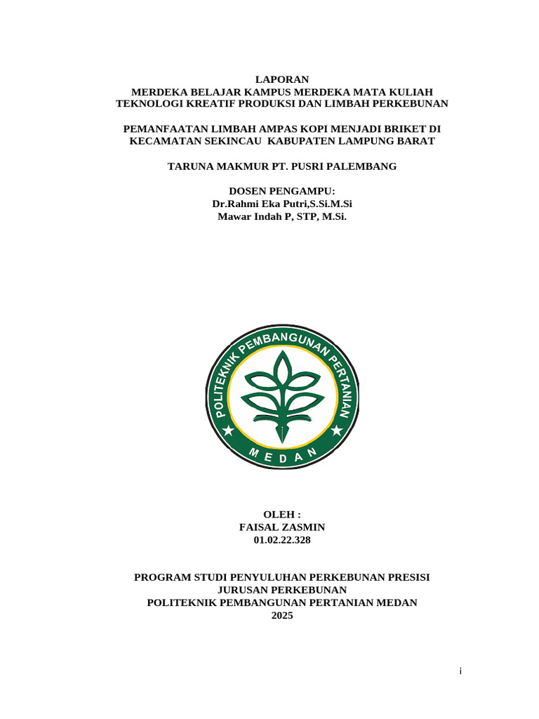 Teknologi Pemanfaatan Limbah | PDF