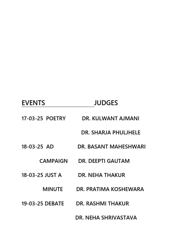 Judges | PDF