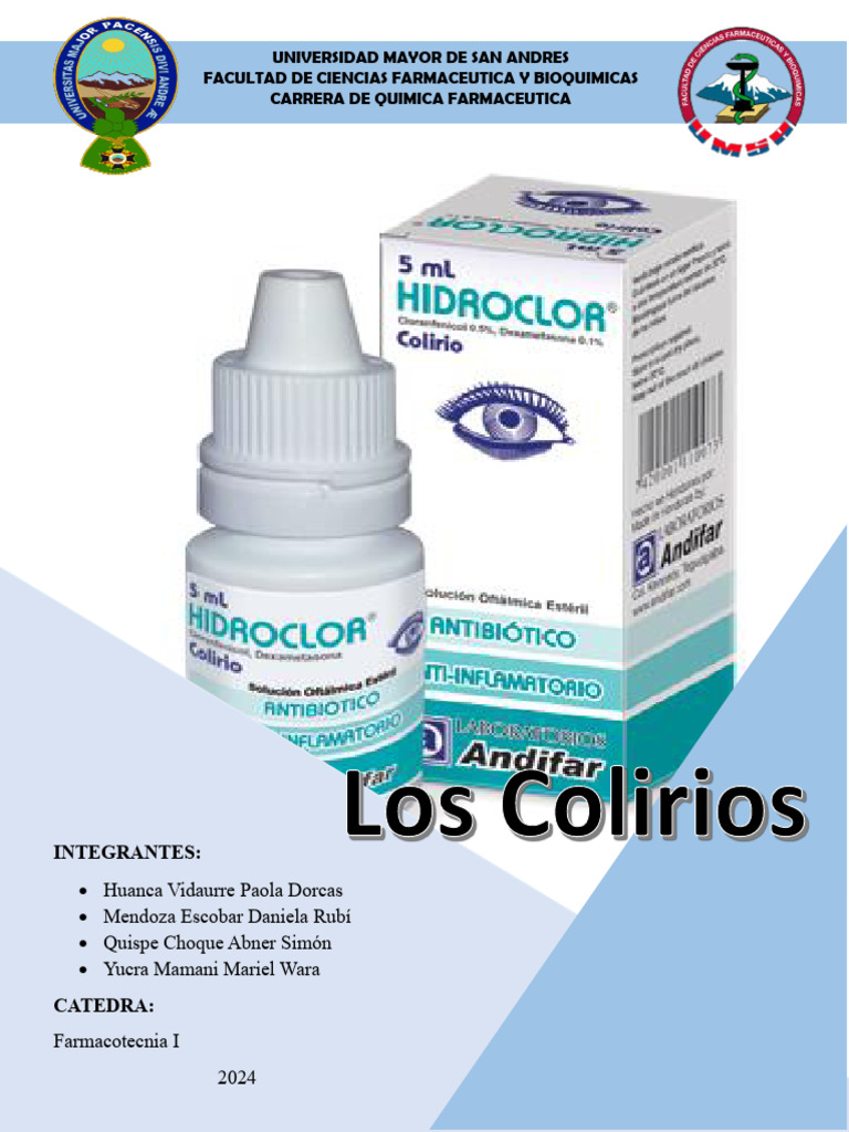 Los Colirios | PDF