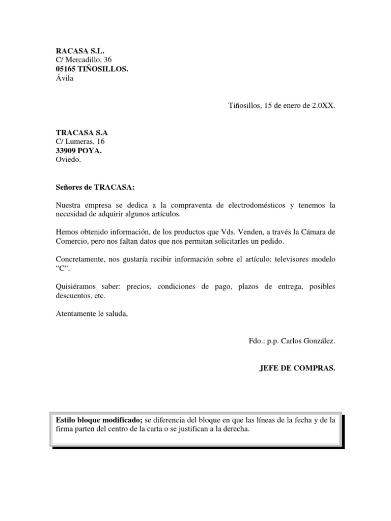 Estilo Bloque Modificado | PDF