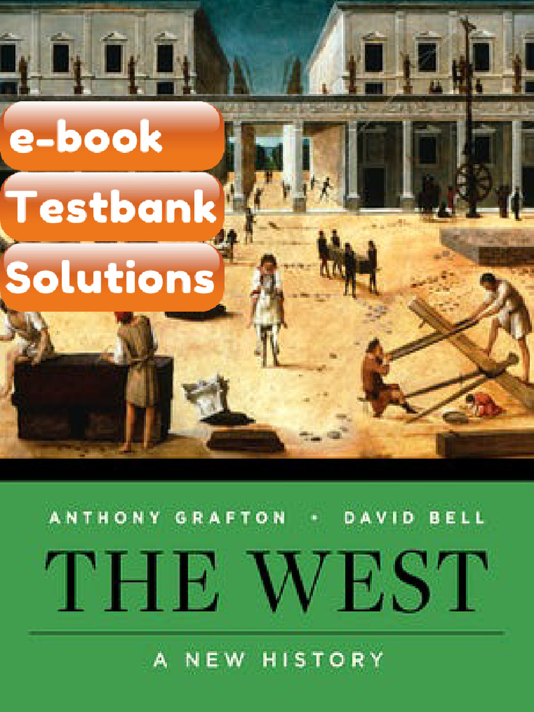 The West a New History First Edition Combined Volume by Anthony Grafton ...