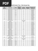 2023 Grade 7 RLA STAAR Answer Key | PDF | Multiple Choice | Social ...