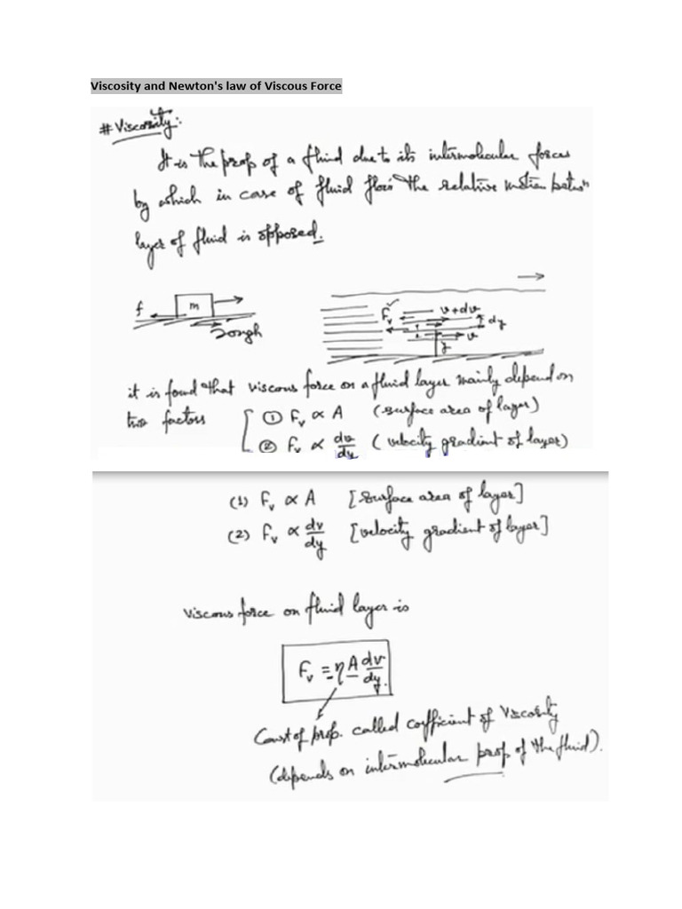 11 Viscosity | PDF