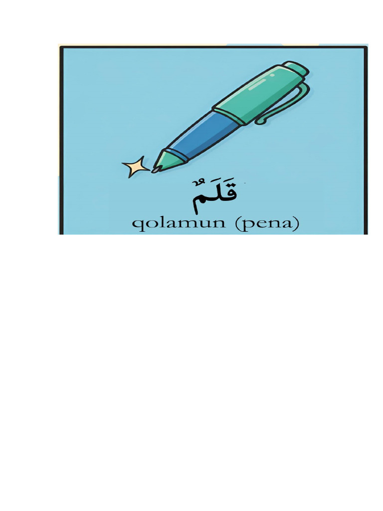 Bahasa Arab Mufrodat | PDF