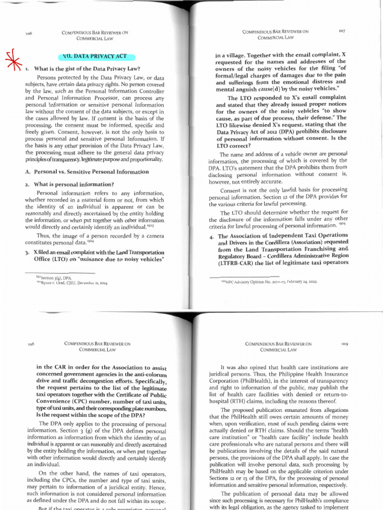 Data Privacy Act | PDF | Privacy | Information