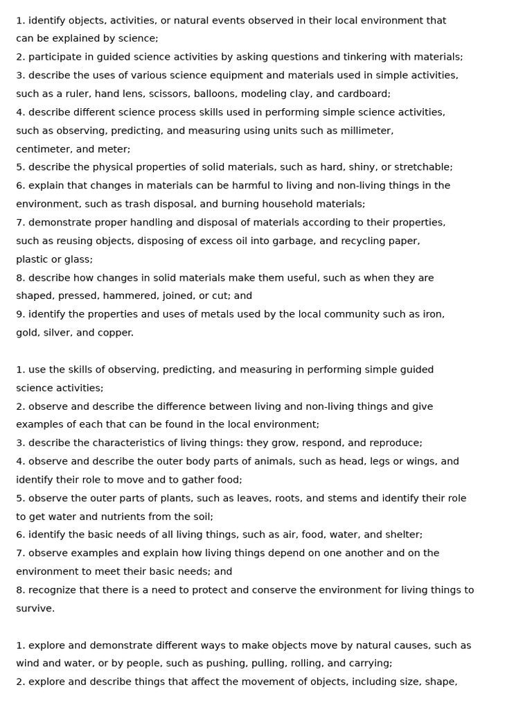 SCIENCE 3 MATATAG CG | PDF | Sky | Science