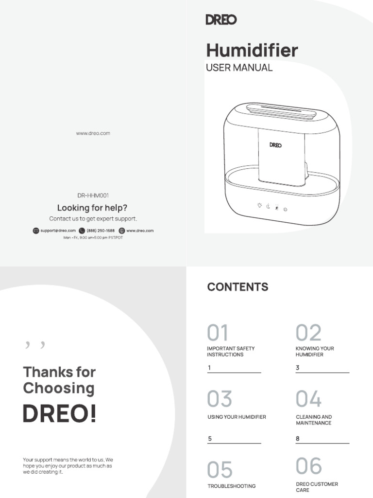 DR-HHM001 User Manual | PDF