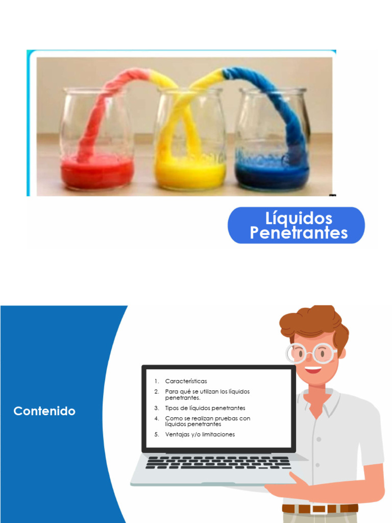 Liquidos Penetrantes | PDF | Líquidos | Absorción (Química)