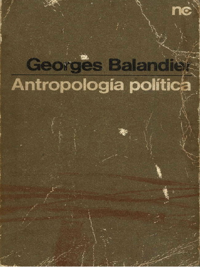 Balandier, Georges. - Antropologia Politica (Ocr) (1969) | PDF ...