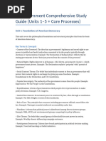 AP Gov Foundational Docs & Cases Guide | PDF