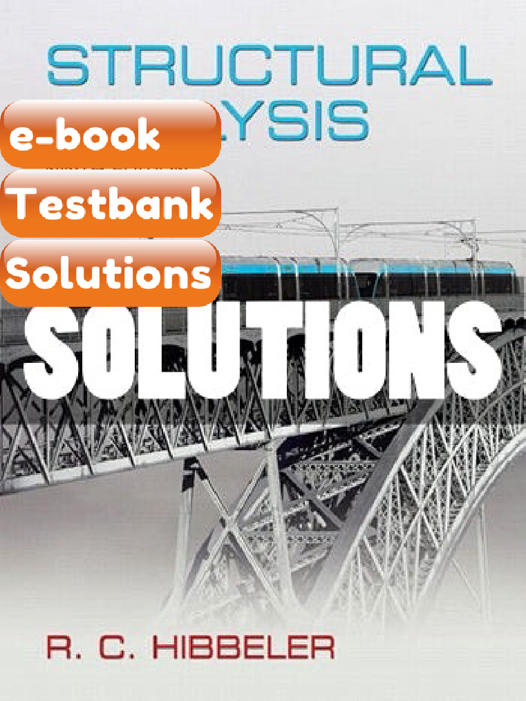 Structural Analysis 9 Ed Hibbeler Ebook & Testbank | PDF | Subscription ...