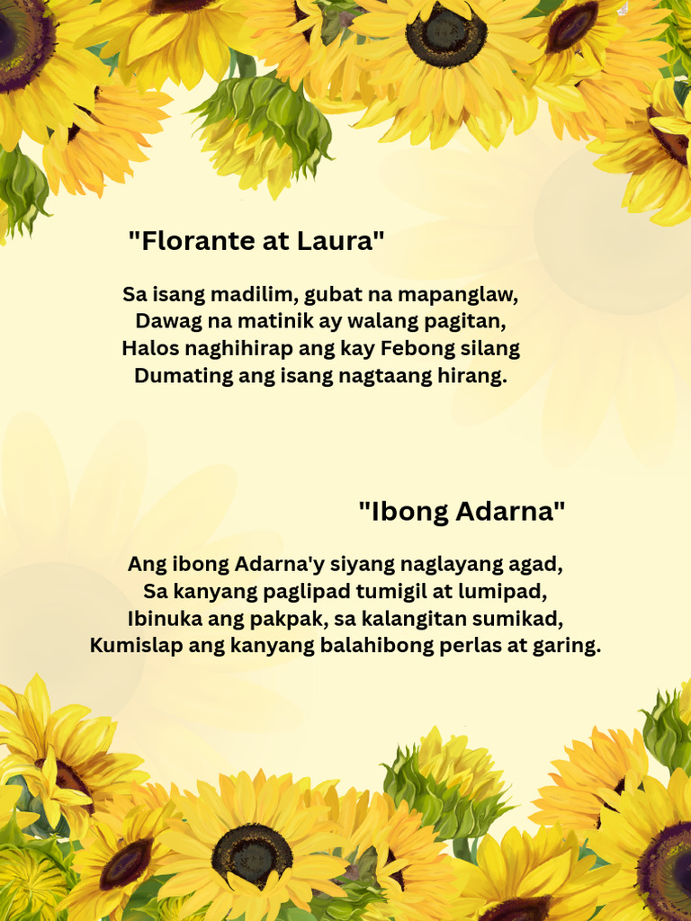 Awit at Korido | PDF