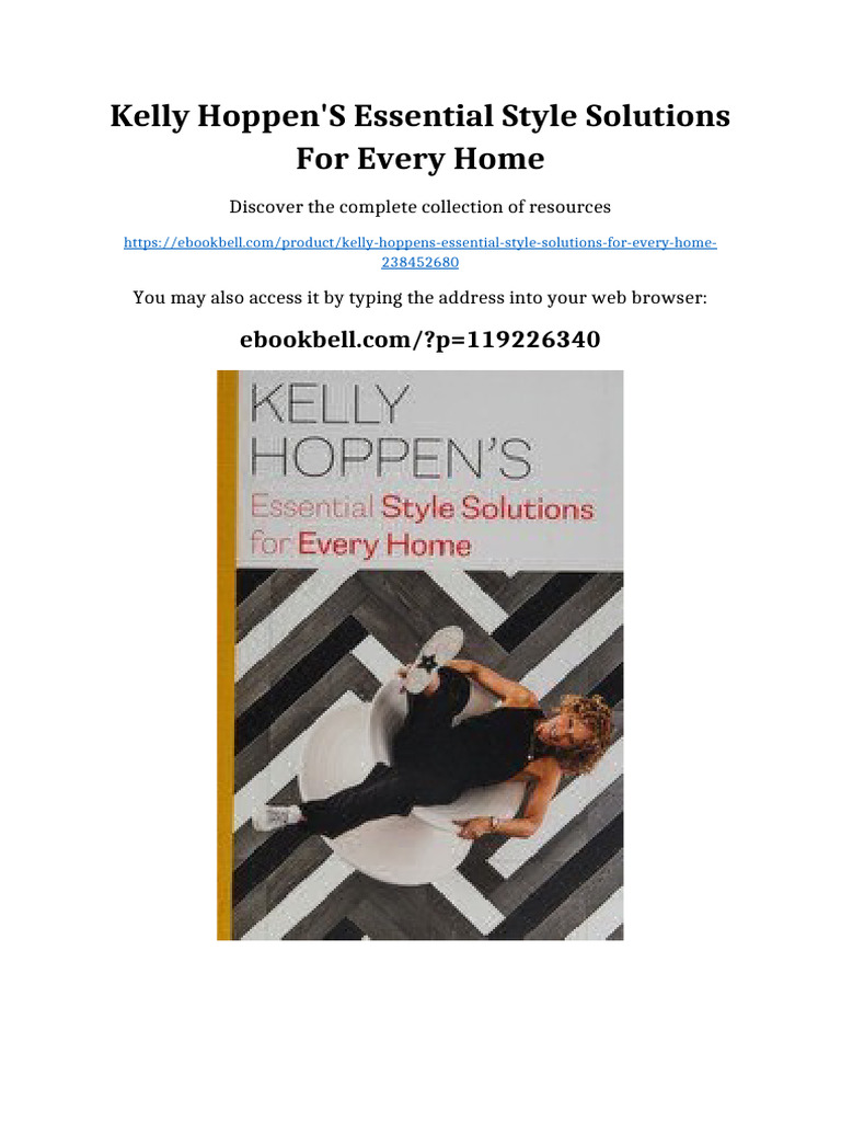 Kelly Hoppen's essential style solutions for every home available all ...