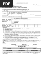 IDBI Demat Account Closure Form | PDF | Securities (Finance) | Market ...