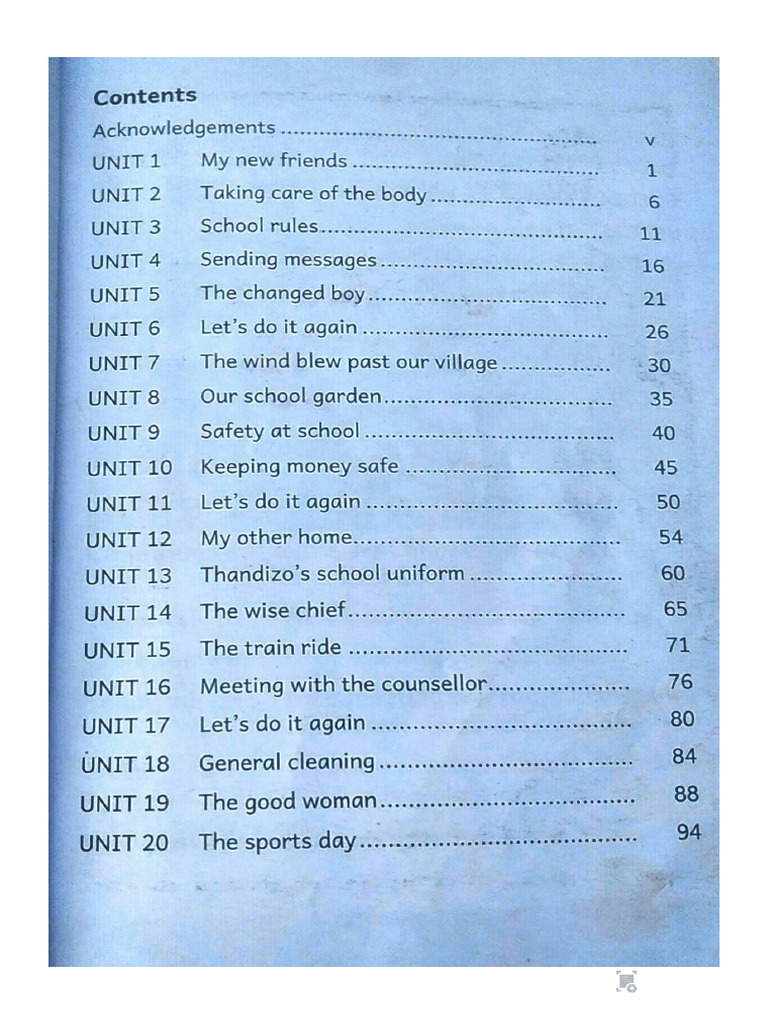 LB For STD4, English | PDF