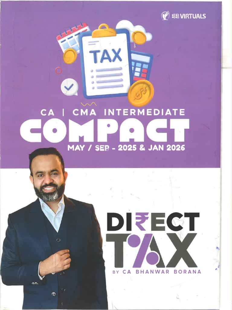 Income Tax BB Sir DT Compact | PDF
