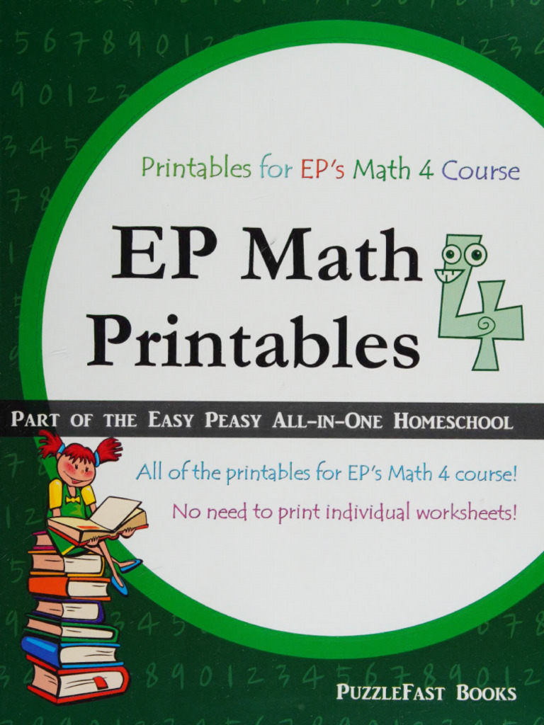 Easy Peasy Math Printables Grade 4 - ALL-IN-ONE HOMESCHOOL | PDF ...