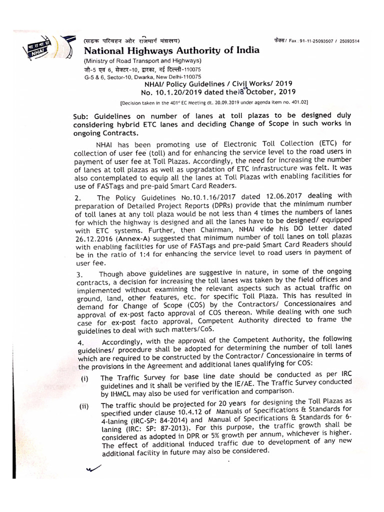 Nhai Circular - Etc | PDF