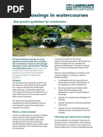 Best Practices for Ford Crossings | PDF | Stream | Erosion
